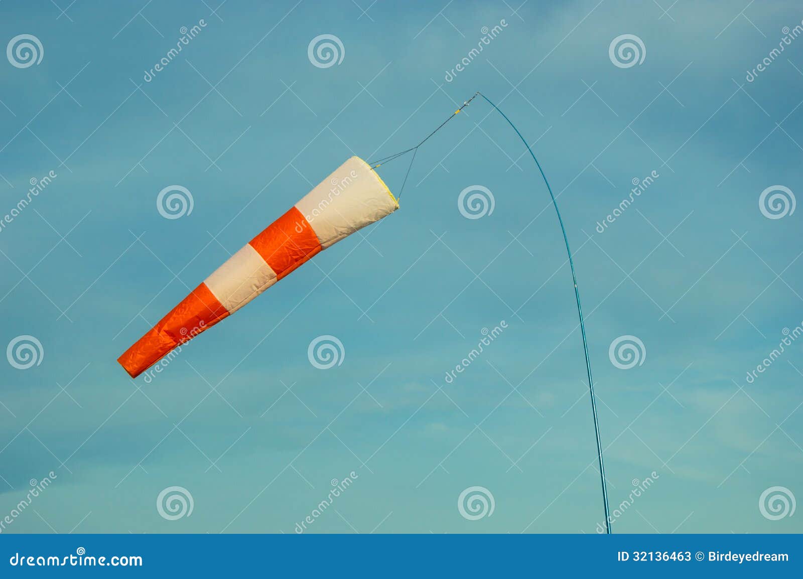 Windsock stock image. Image of windsock, traffic, symbol - 32136463