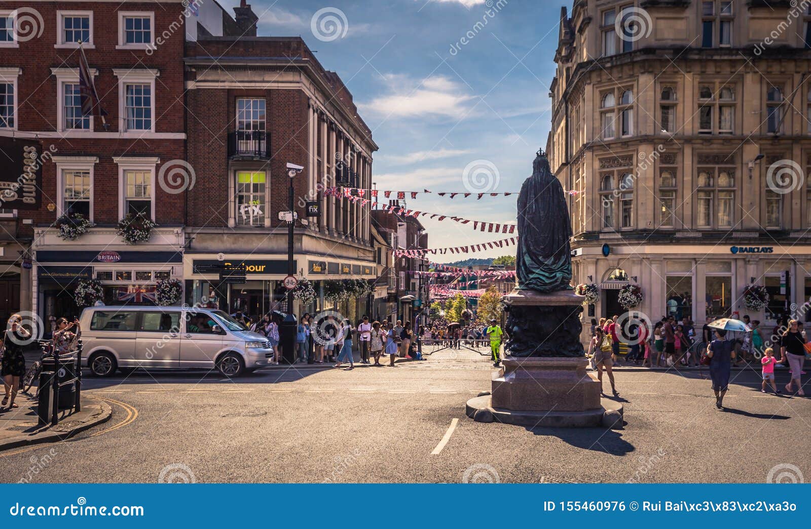 Windsor - August 04, 2018: the Town of Windsor, England Editorial Photo ...