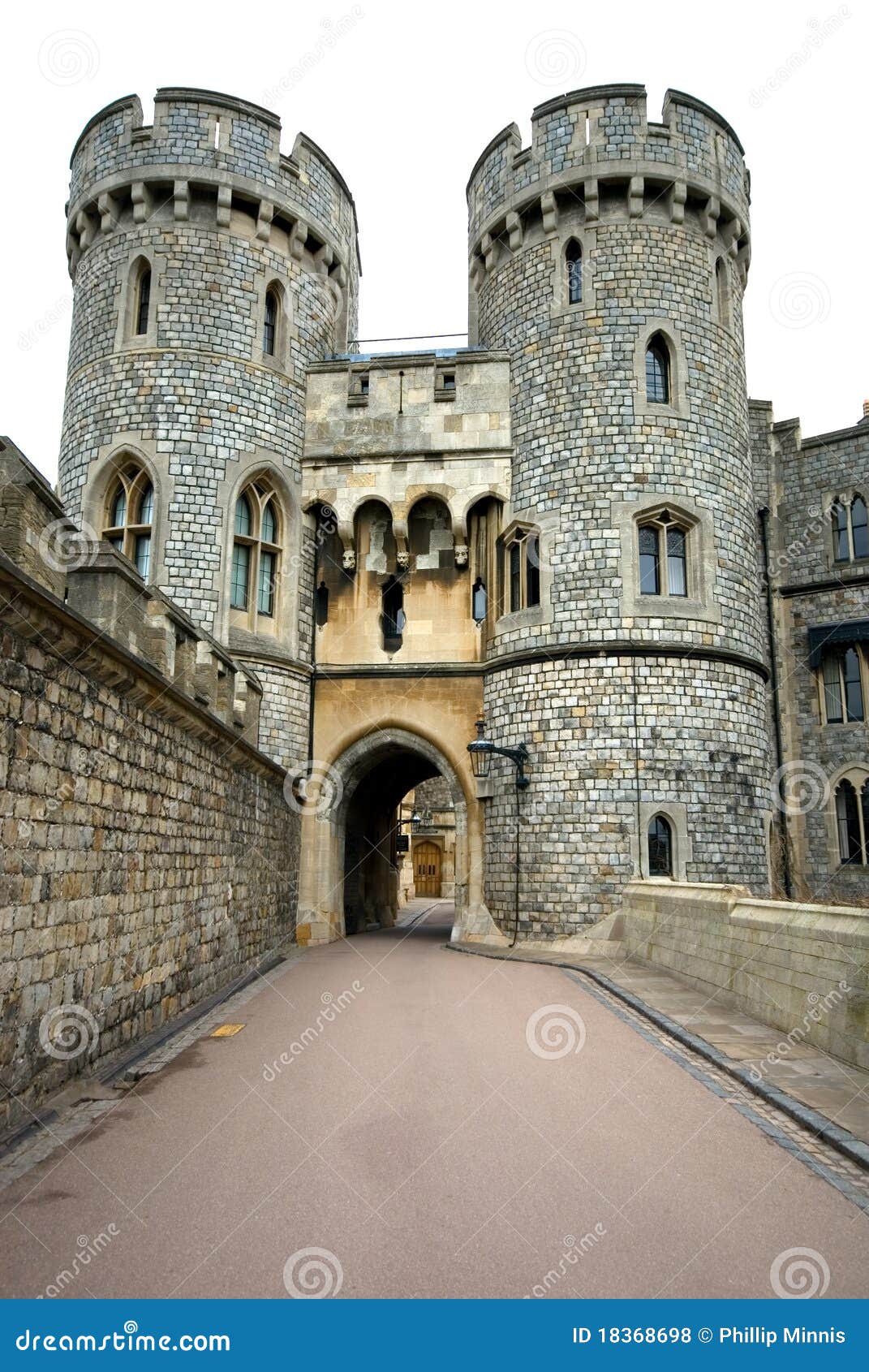 Windsor Castle, England, Great Stock Photo - Image of arrow, archway ...