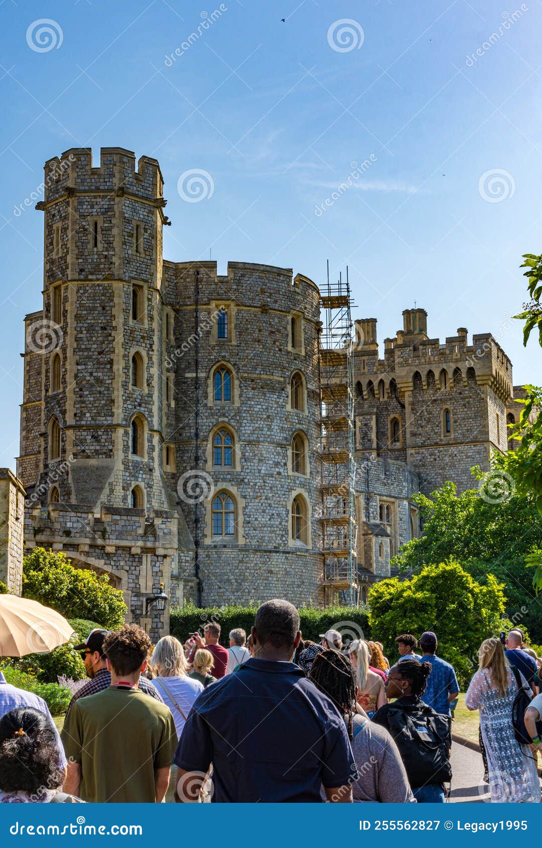 Windsor Castle King Edwards III Tower Editorial Photography - Image of ...