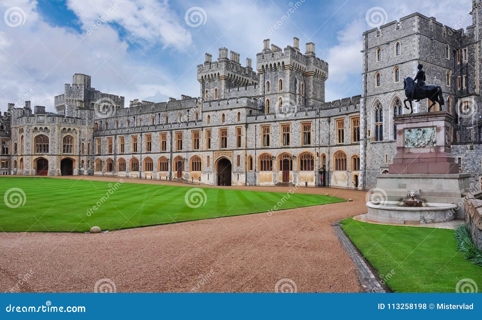 Windsor Castle Near London, UK Stock Photo - Image of heritage, england ...