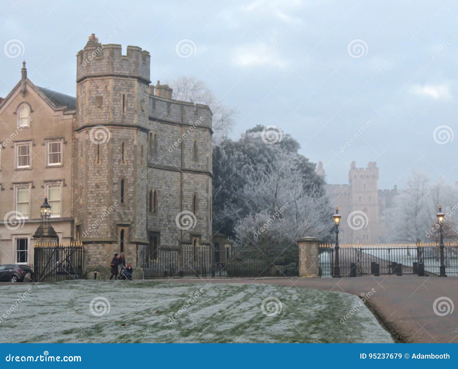 Windsor Castle stock image. Image of winters, europe - 95237679