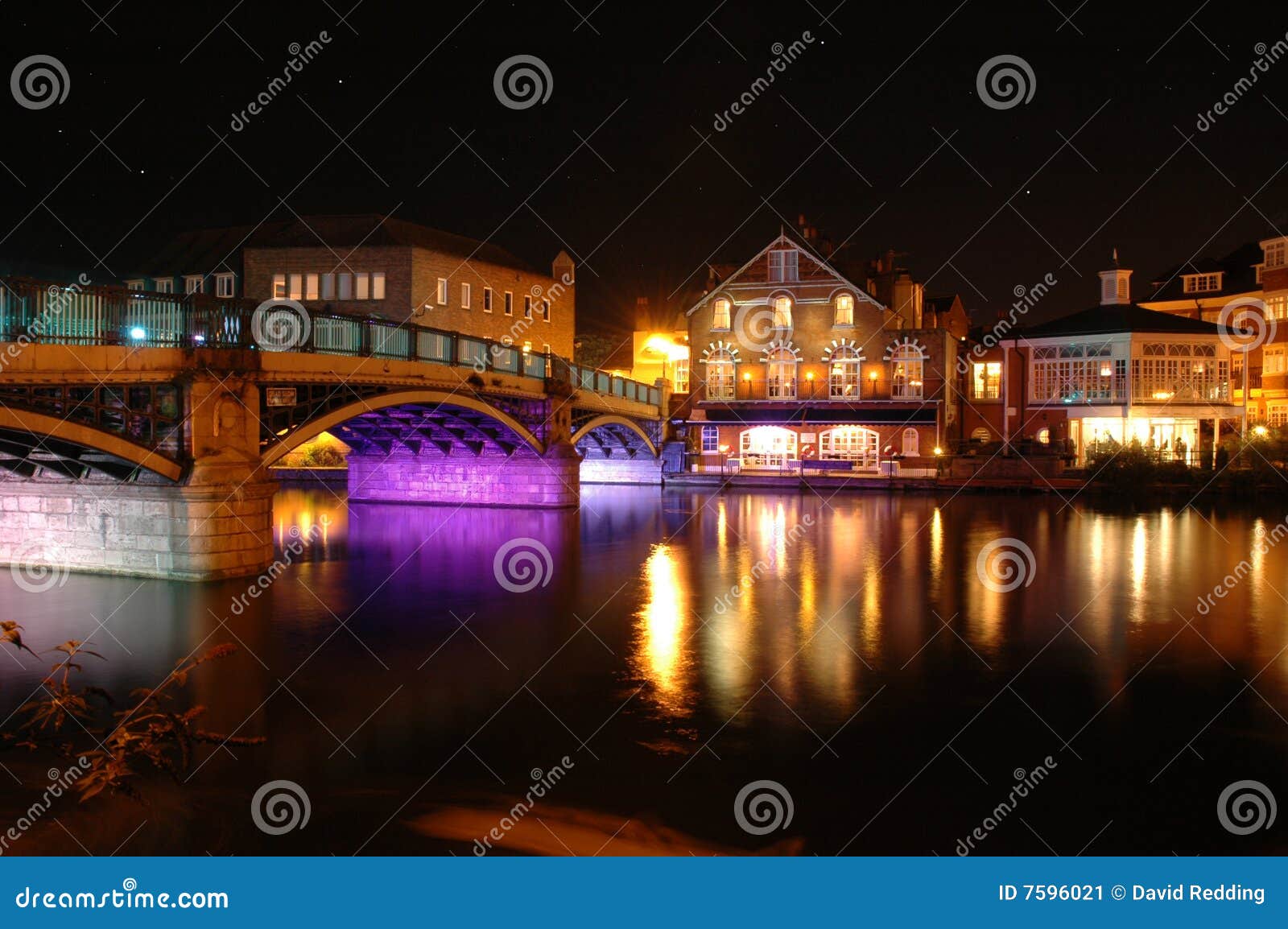 Windsor and Eton Bridge stock image. Image of food, light - 7596021