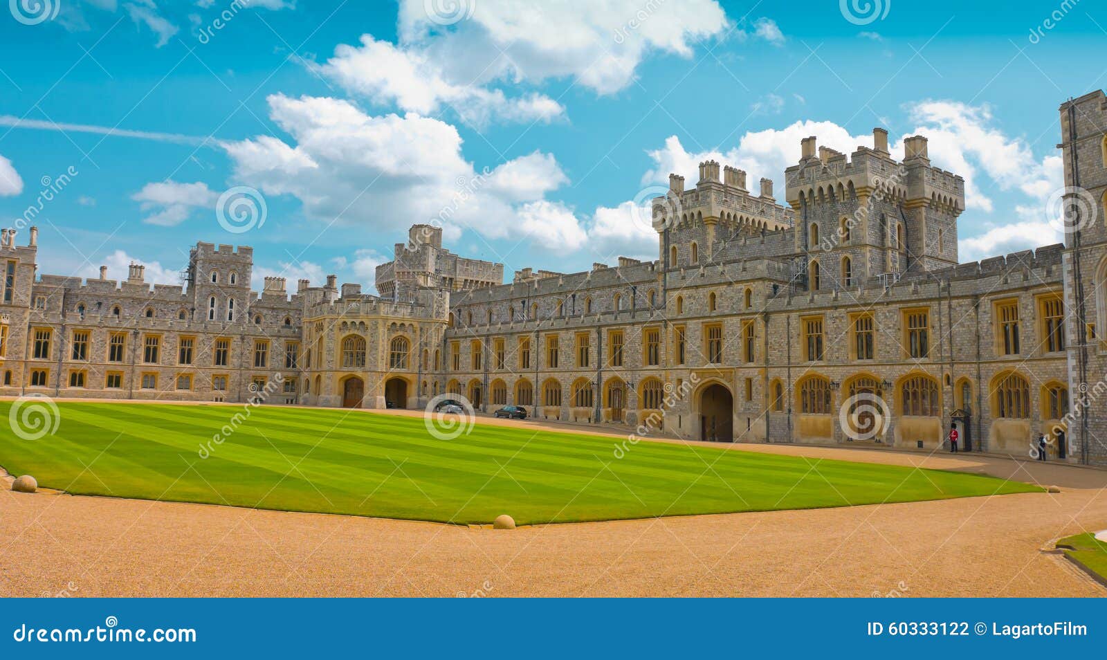 Windsor-Schloss, Königlicher Wohnsitz, Windsor, England Redaktionelles ...