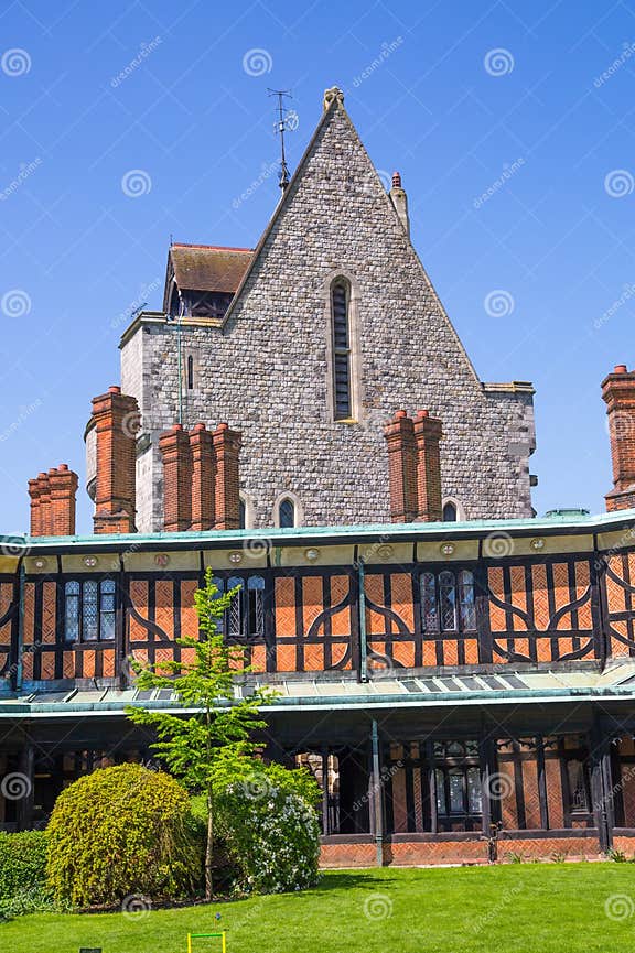 View at the Medieval Windsor Castle, Built 1066 by William the ... View at the Medieval Windsor Castle, Built 1066 by William the ...