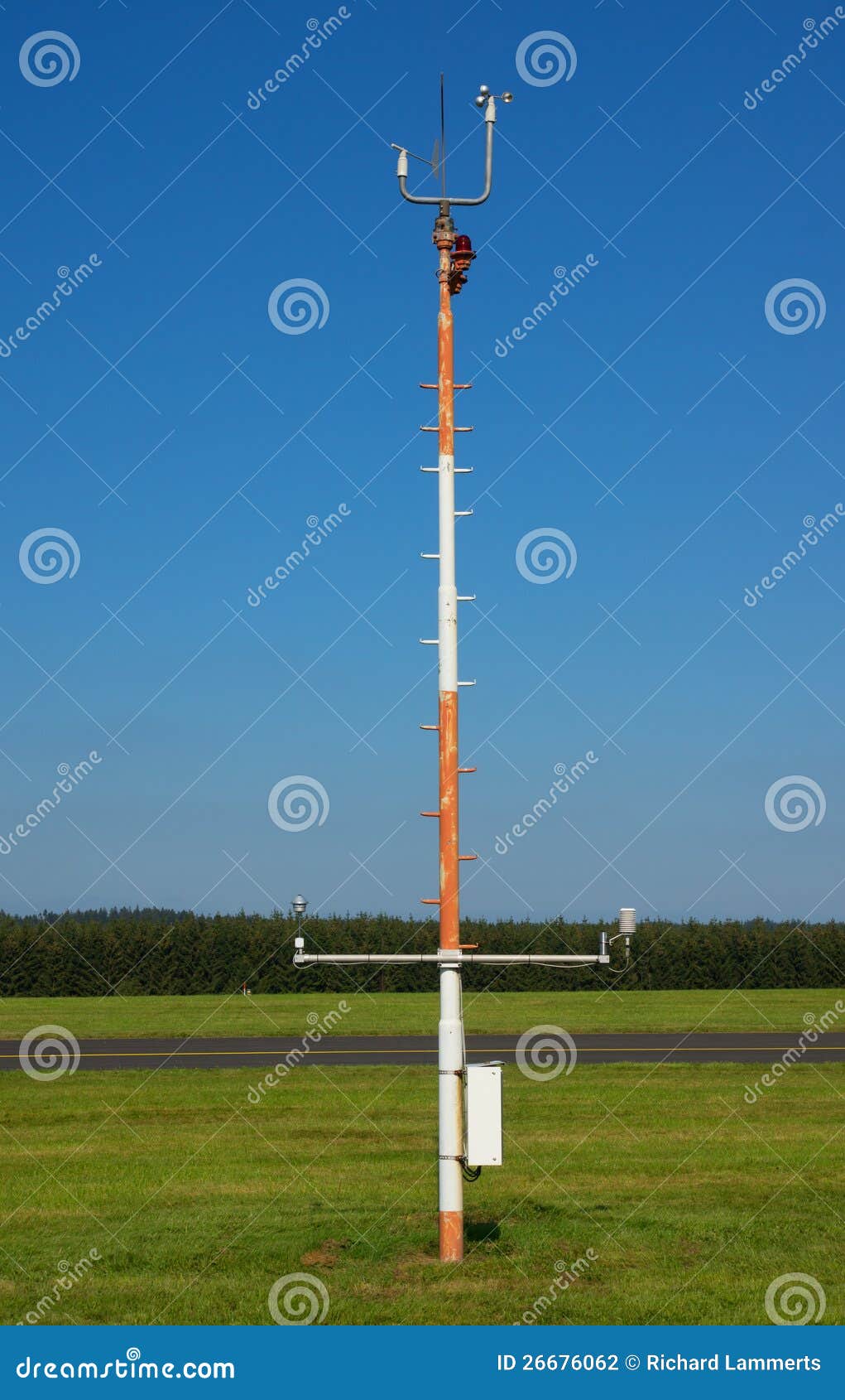 Windstation stock photo. Image of tower, airfield, instrument - 26676062