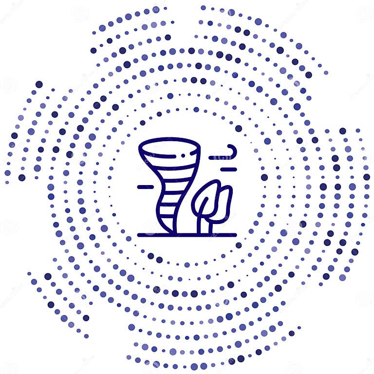Windstorm Vector Icon. Windstorm Editable Stroke. Windstorm Linear ...