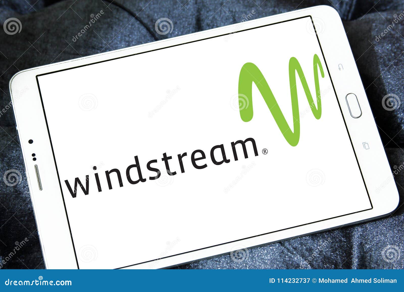 Windstream Firmy Teletechniczny Logo Fotografia Editorial - Obraz ...