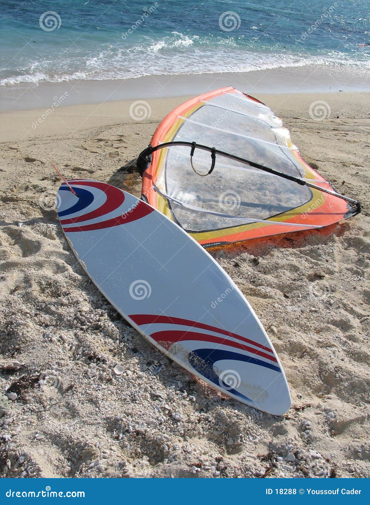 Windsurf board stock photo. Image of surf, sports, ocean - 18288