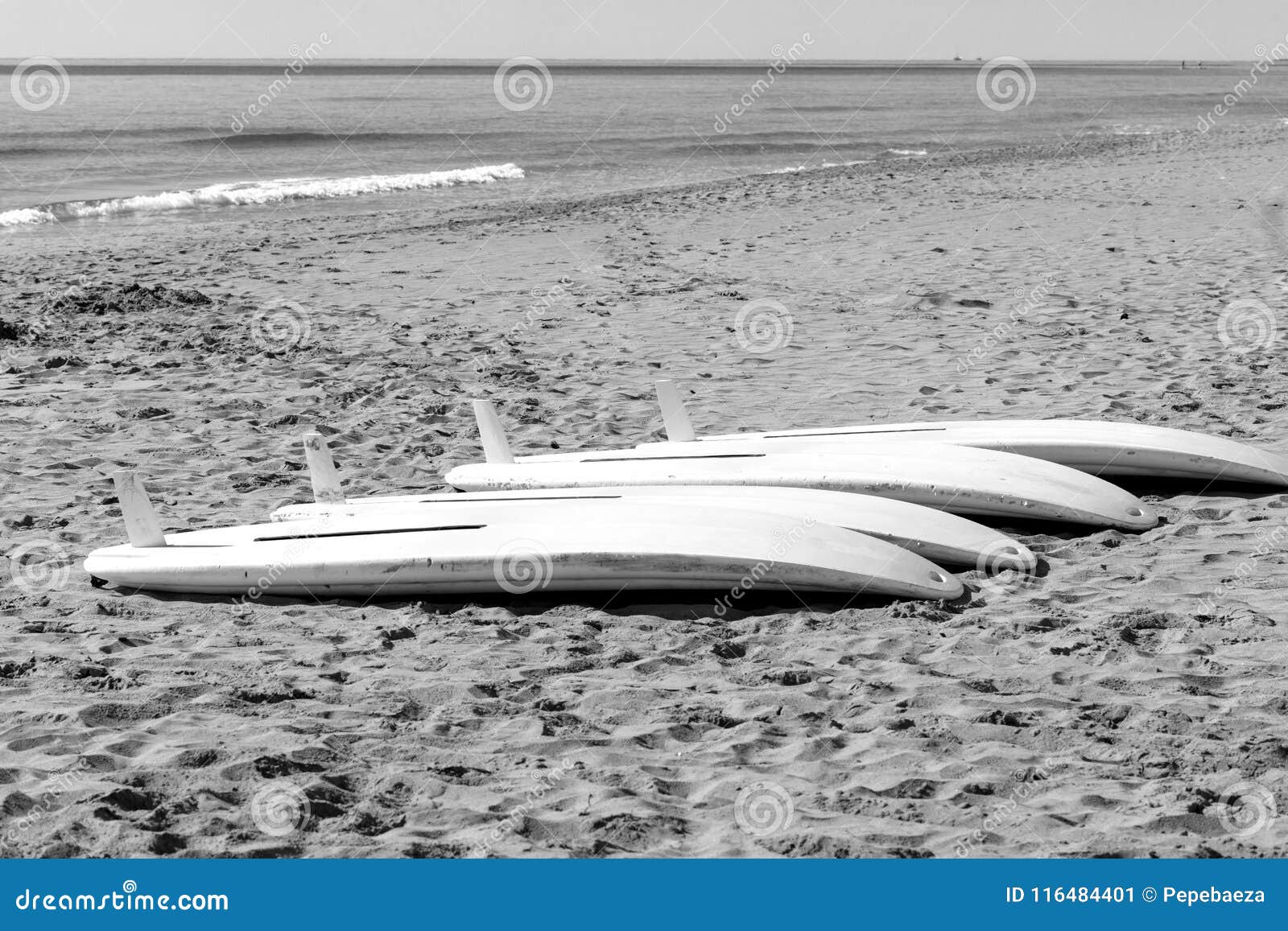 Windsurf Tables on the Sand Stock Image - Image of lifestyle, board ...