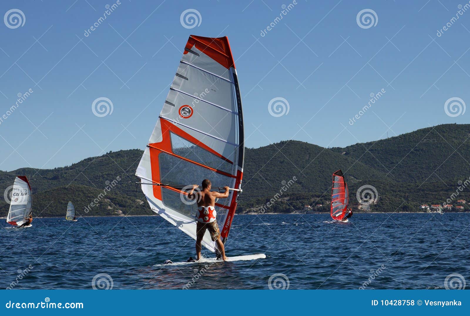 Windsurfer editorial stock photo. Image of surf, victory - 10428758