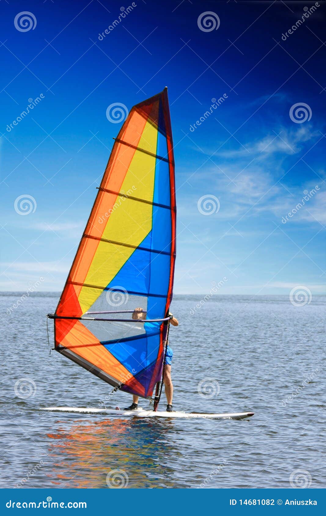 Windsurfer stock photo. Image of movement, holiday, leisure - 14681082