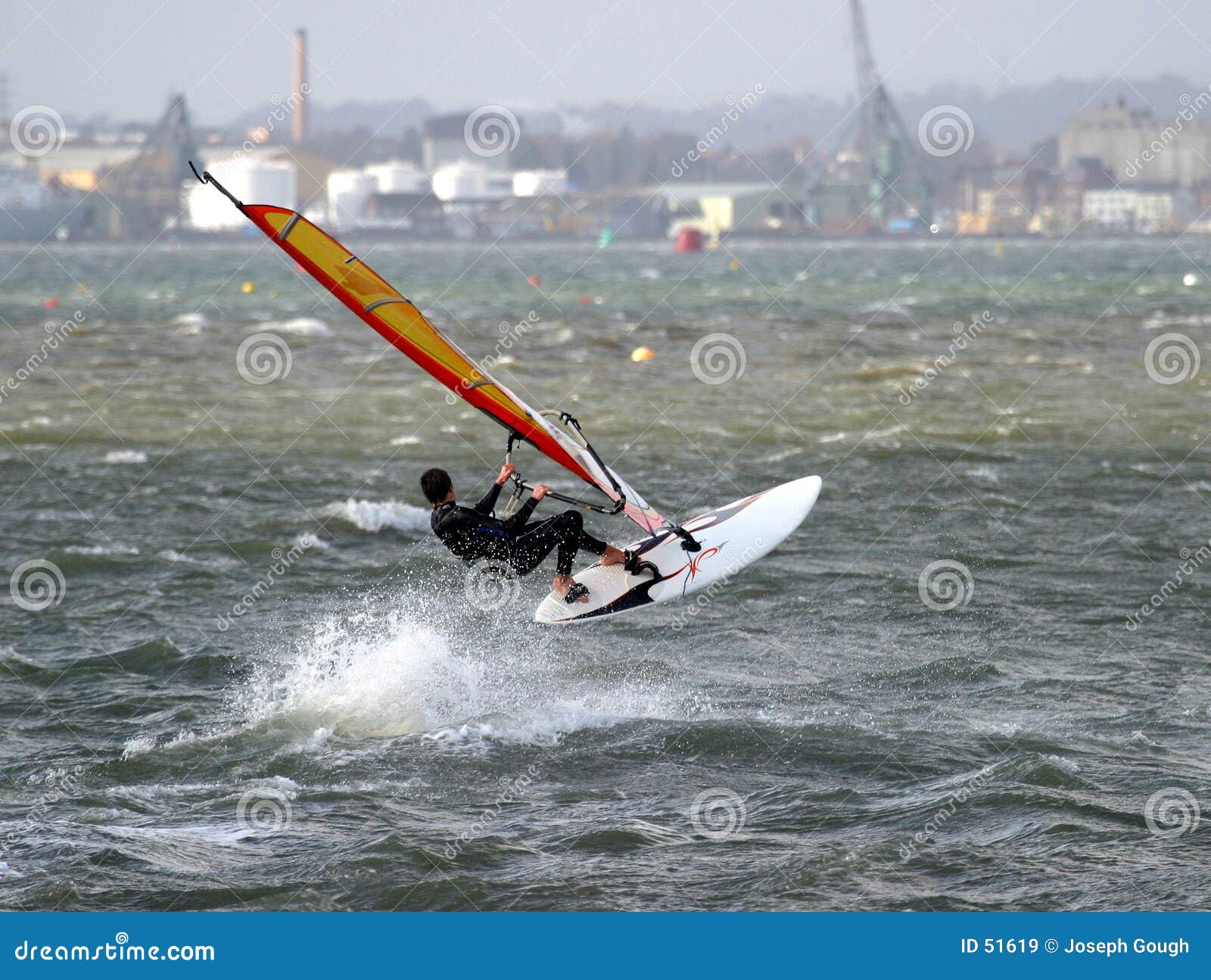 Windsurfer 2 stock image. Image of extreme, soar, dorset - 51619
