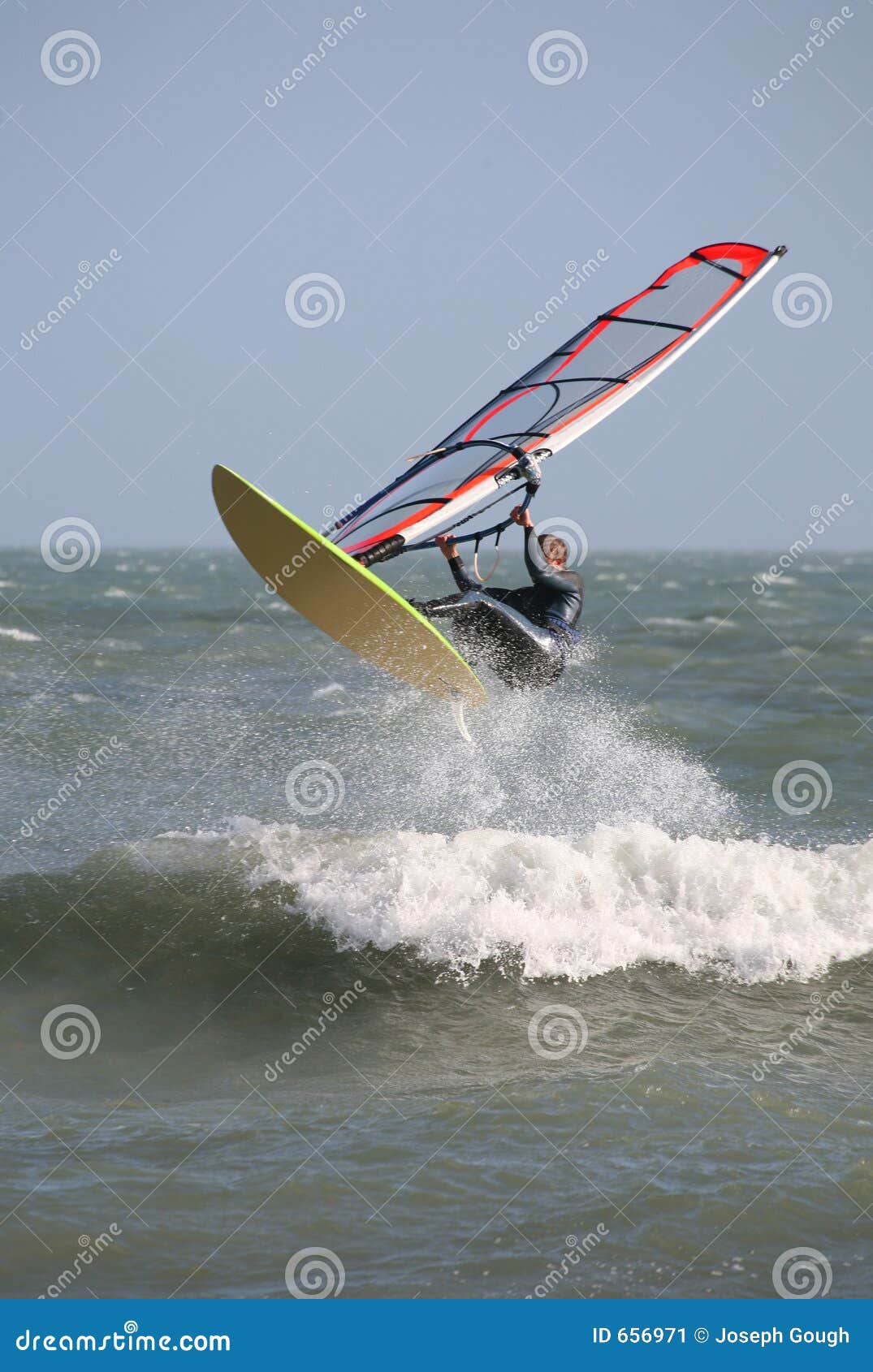 Windsurfer stock image. Image of action, male, aquatics - 656971