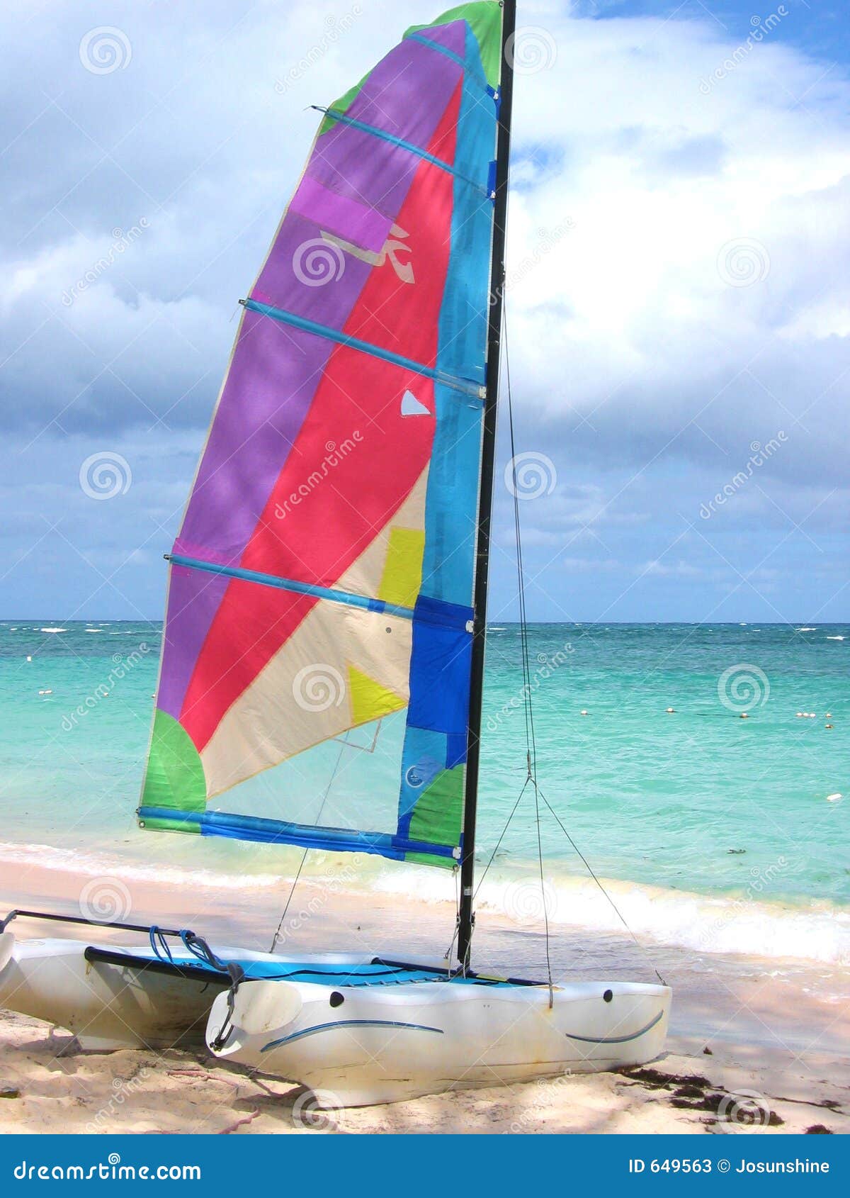 Windsurfer colorido imagen de archivo. Imagen de windsurf - 649563