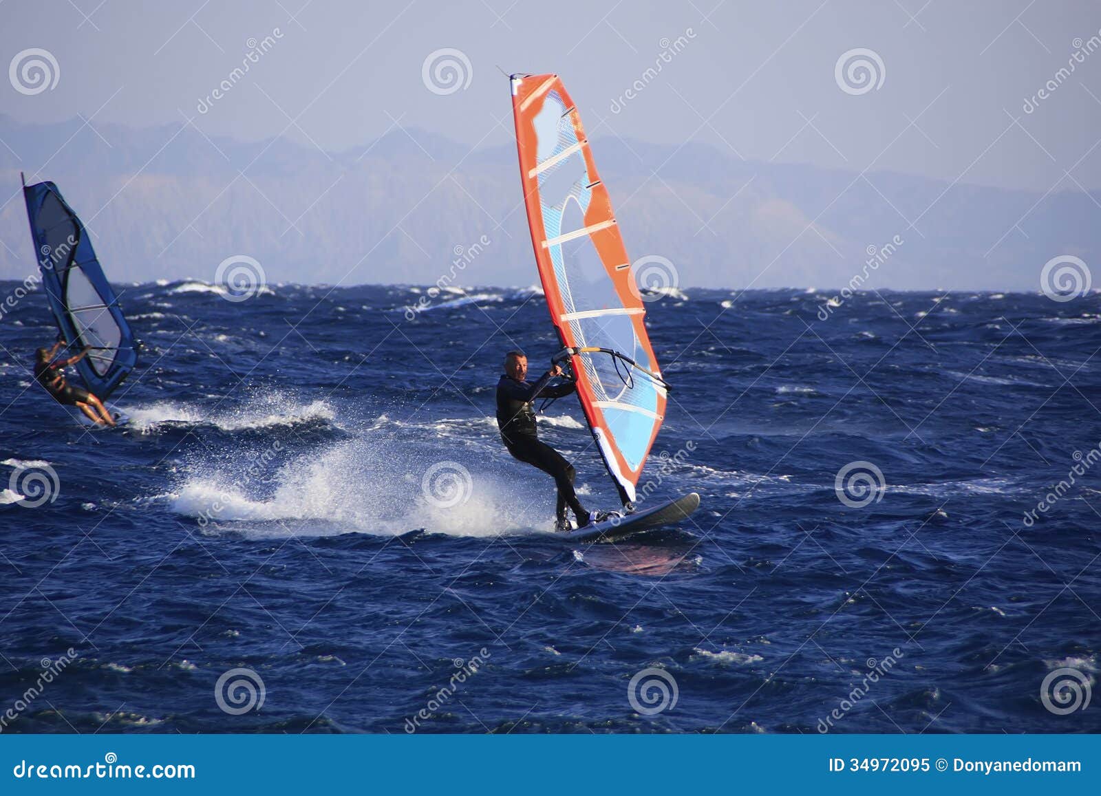 Windsurfer Editorial Photo | CartoonDealer.com #15890797
