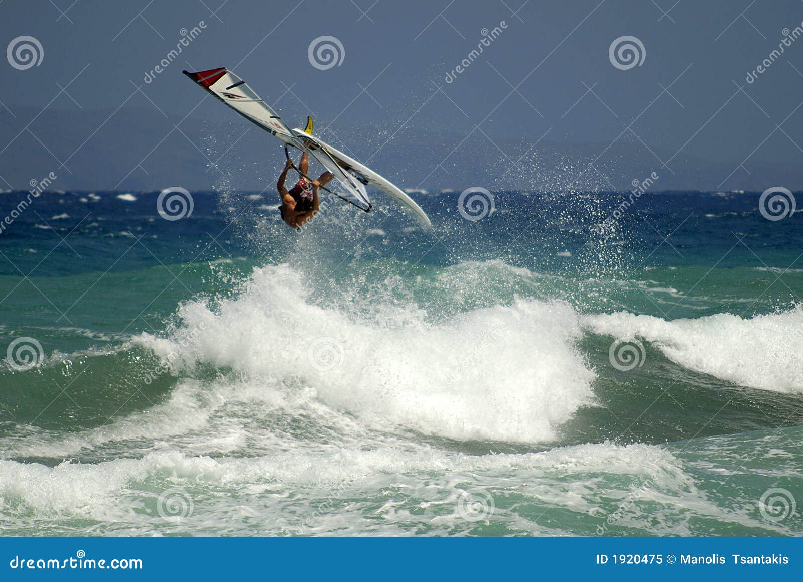 Windsurfing stock image. Image of jumping, jump, surf - 1920475