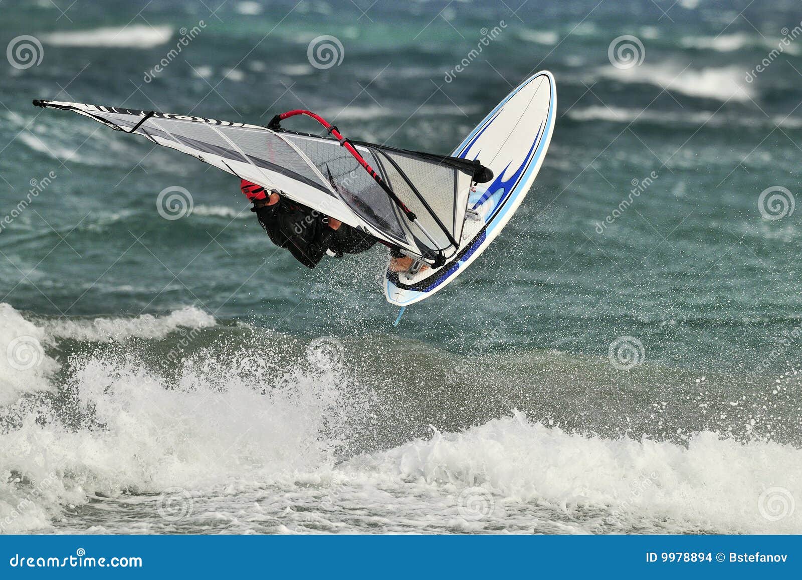 Windsurfing stock photo. Image of wind, athlete, summer - 9978894