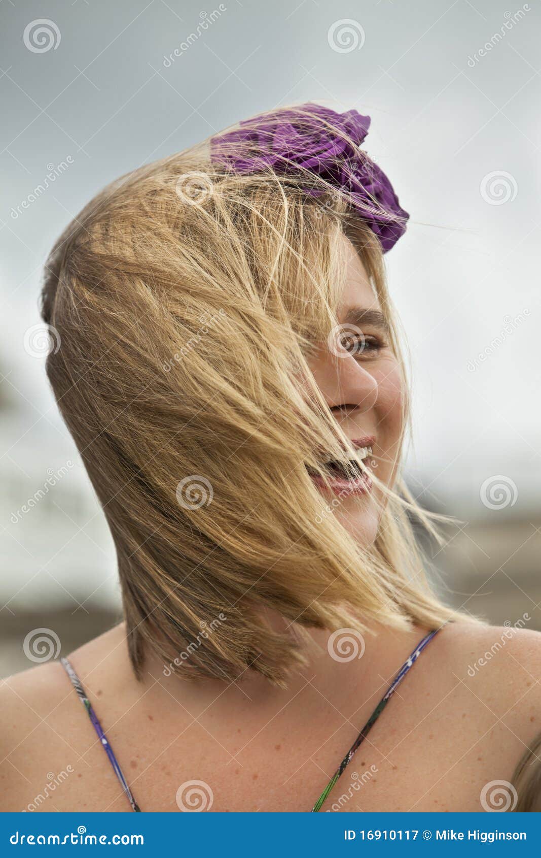 Windswept stock image. Image of attractive, wind, outdoors - 16910117