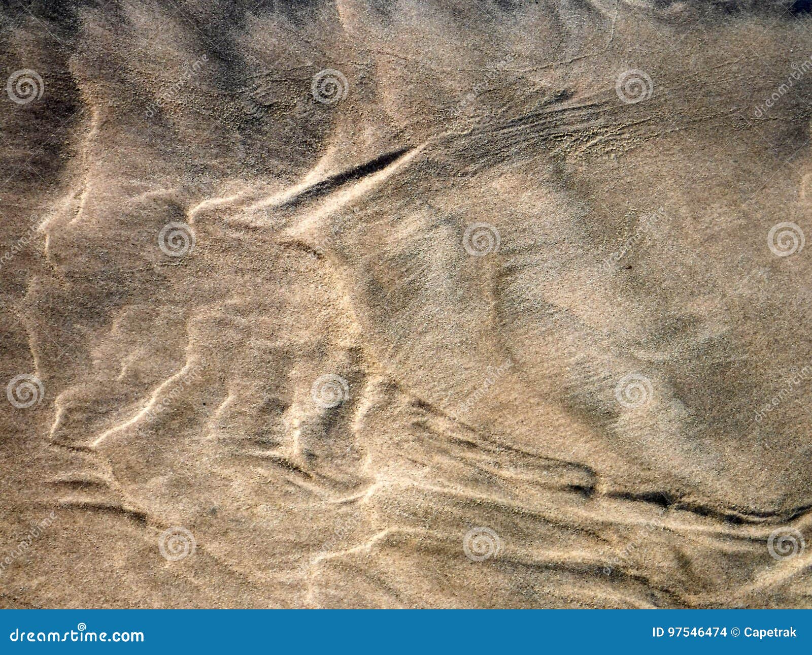 Windswept sand stock photo. Image of coastal, grooves - 97546474