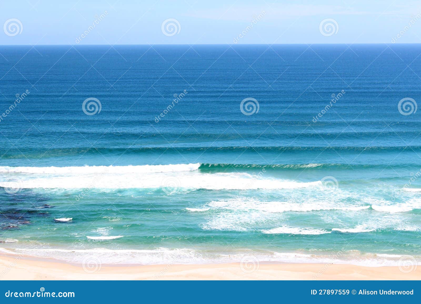 Windswept Southern Ocean West Australia Stock Image - Image of ...