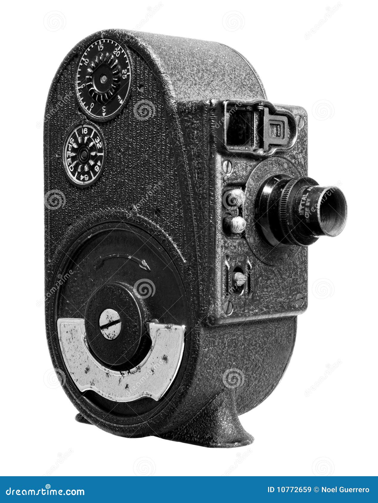 Windup-Film-Film-Kamera stockbild. Bild von belichtung - 10772659