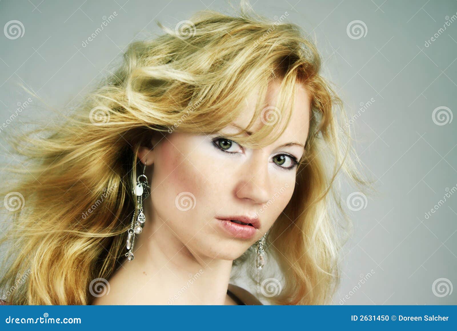 Windy stock photo. Image of blond, beautiful, female, health - 2631450