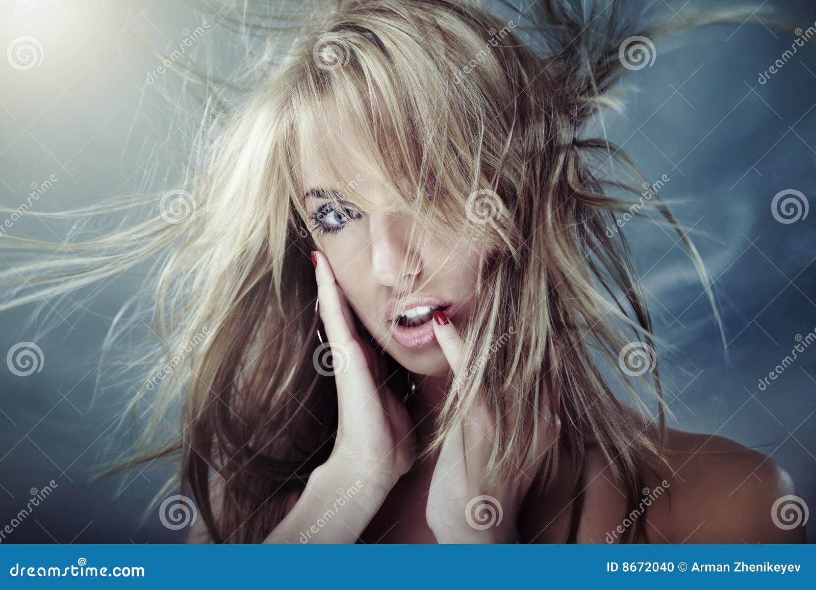 Windy beauty stock photo. Image of outdoors, cool, elegance - 8672040