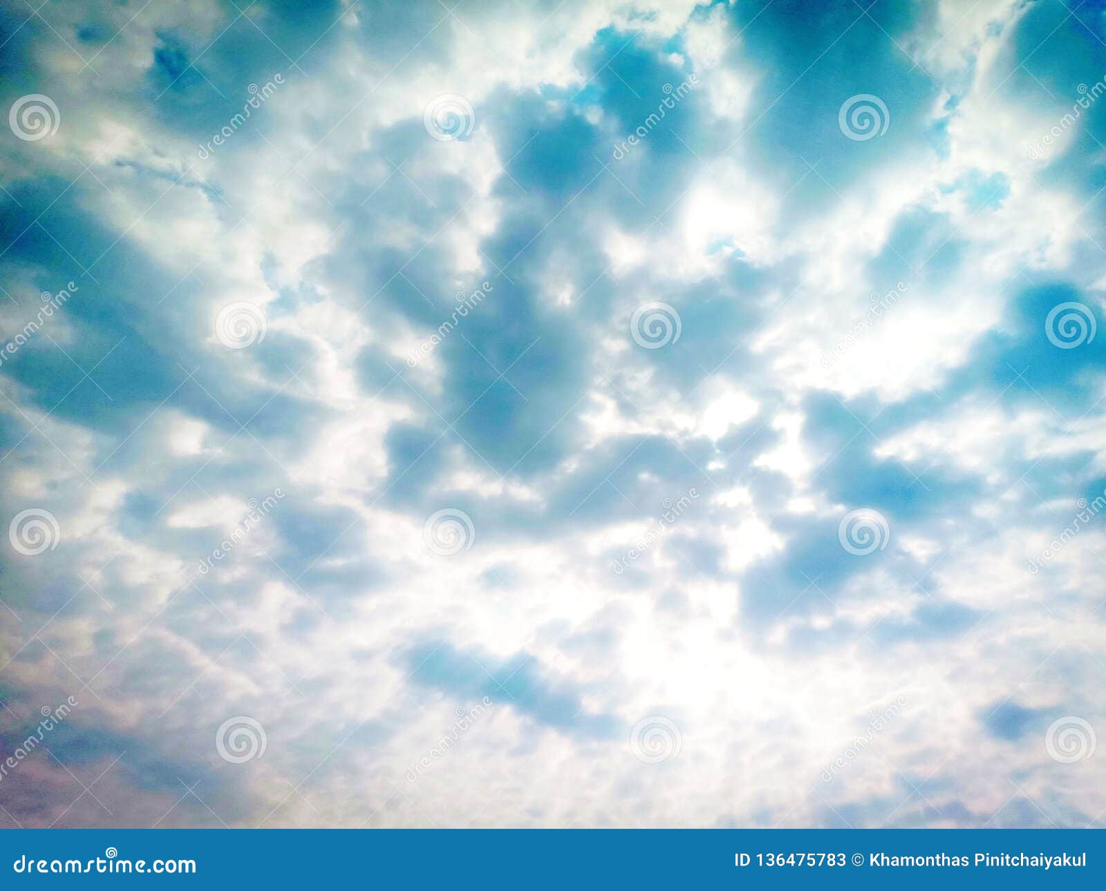Windy and the blue sky stock image. Image of beauty - 136475783