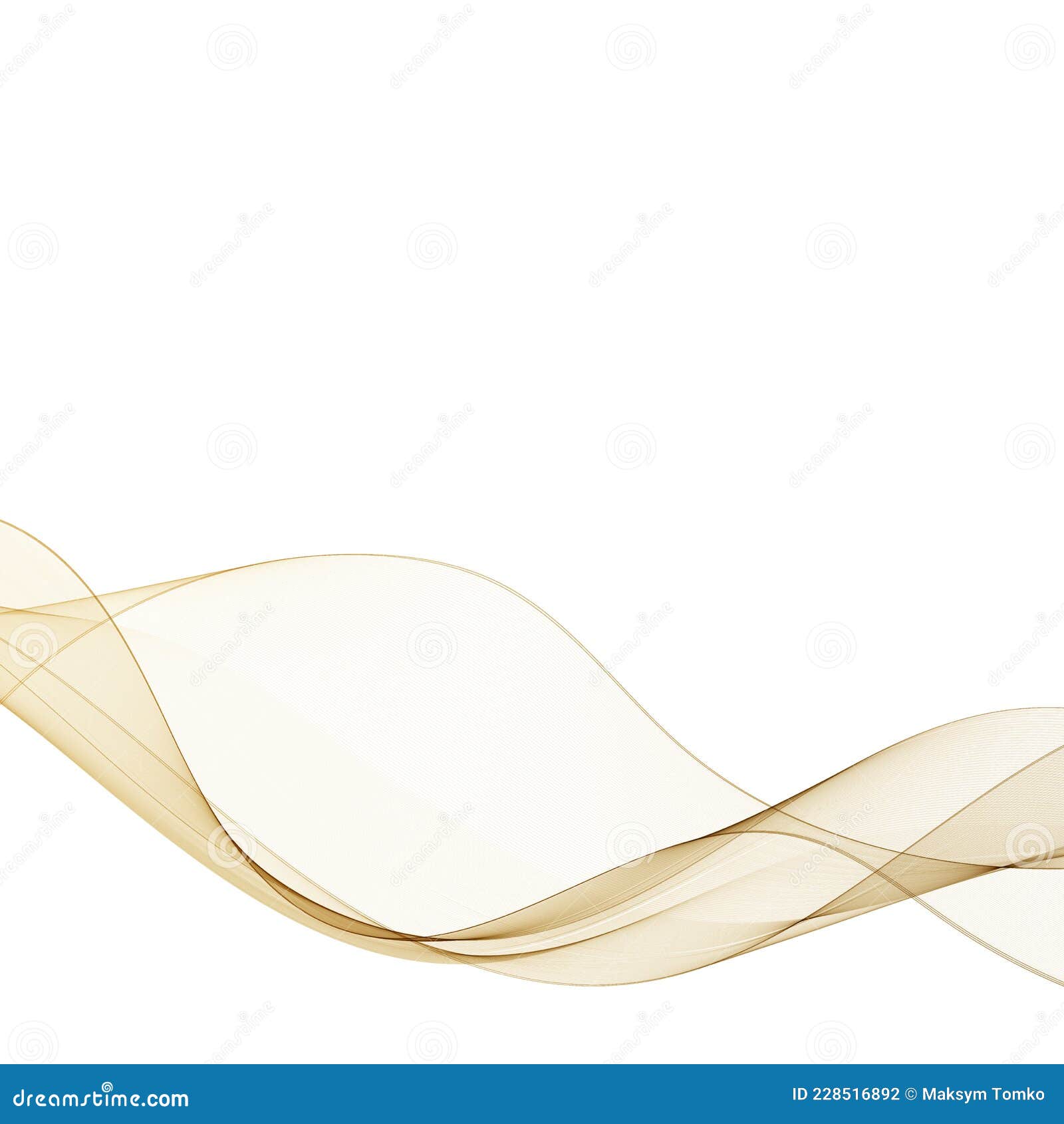 Windy Brown Wave. Abstract Background. Eps 10 Stock Vector ...