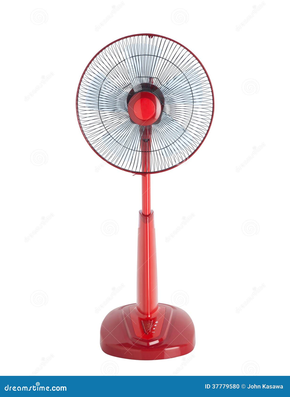 Windy Floor Type Fan Isolated on White Stock Photo - Image of freshness ...