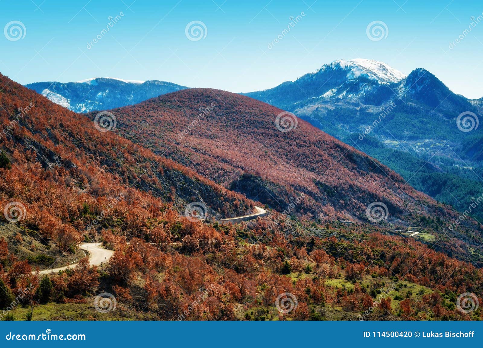 Windy Road in the Albanian Alps Stock Photo - Image of fall, alps ... Windy Road in the Albanian Alps Stock Photo - Image of fall, alps ...