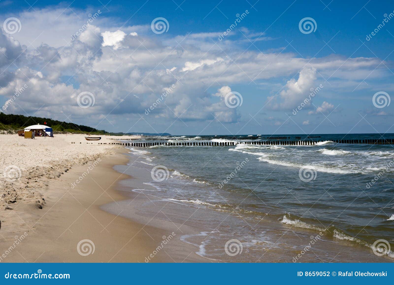 Windy sea shore in spring stock photo. Image of tourism - 8659052
