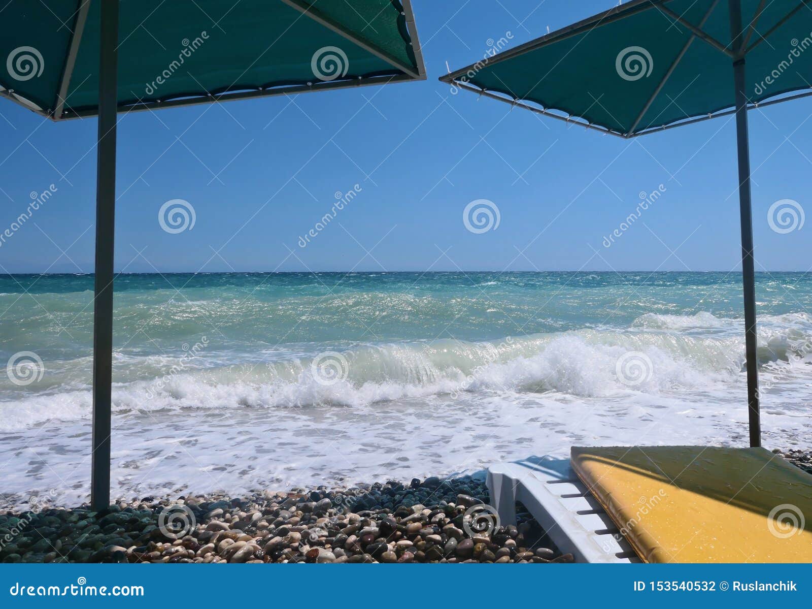 Windy weather stock photo. Image of beach, wave, summer - 153540532
