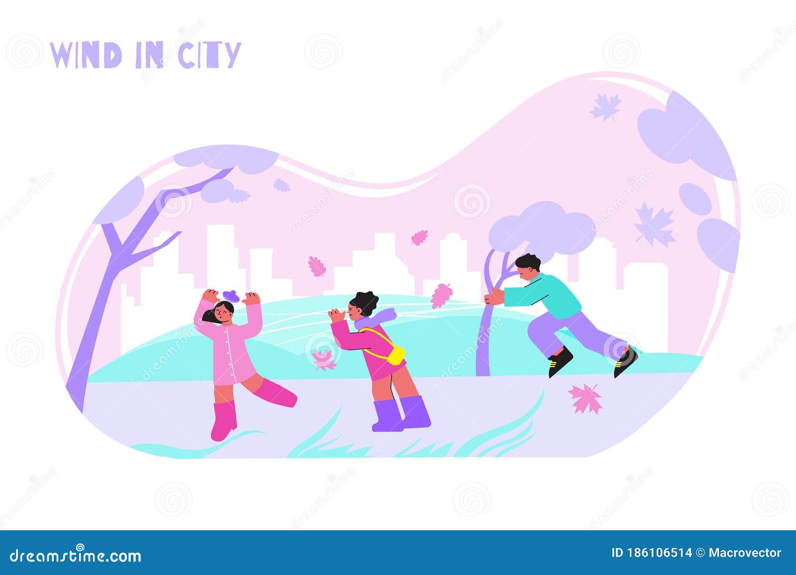 Windy Weather Icon Isolated On White Vector Image | CartoonDealer.com ...