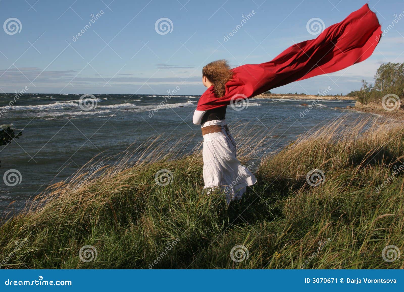 Windy young lady stock image. Image of young, women, girls - 3070671