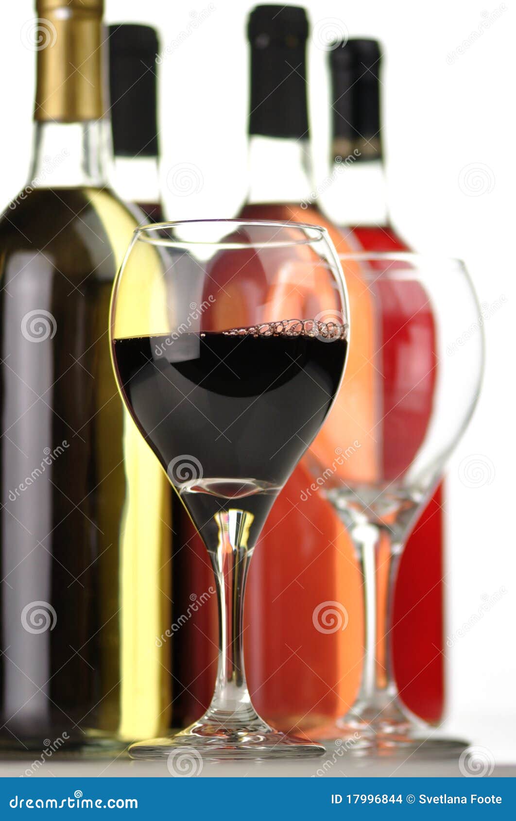 Wine assortment stock photo. Image of closeup, beverage - 17996844