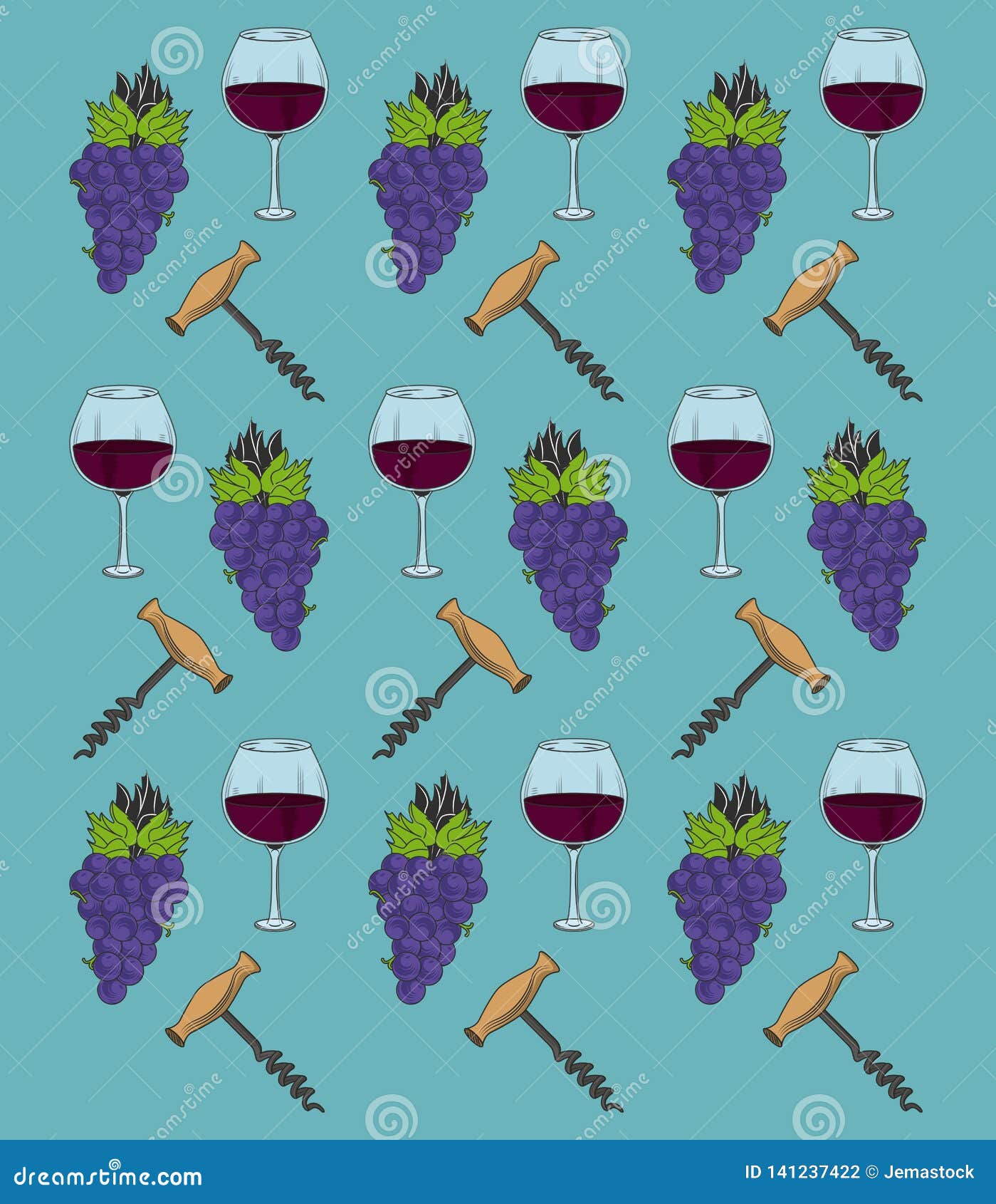 Wine background pattern stock vector. Illustration of restaurant ...