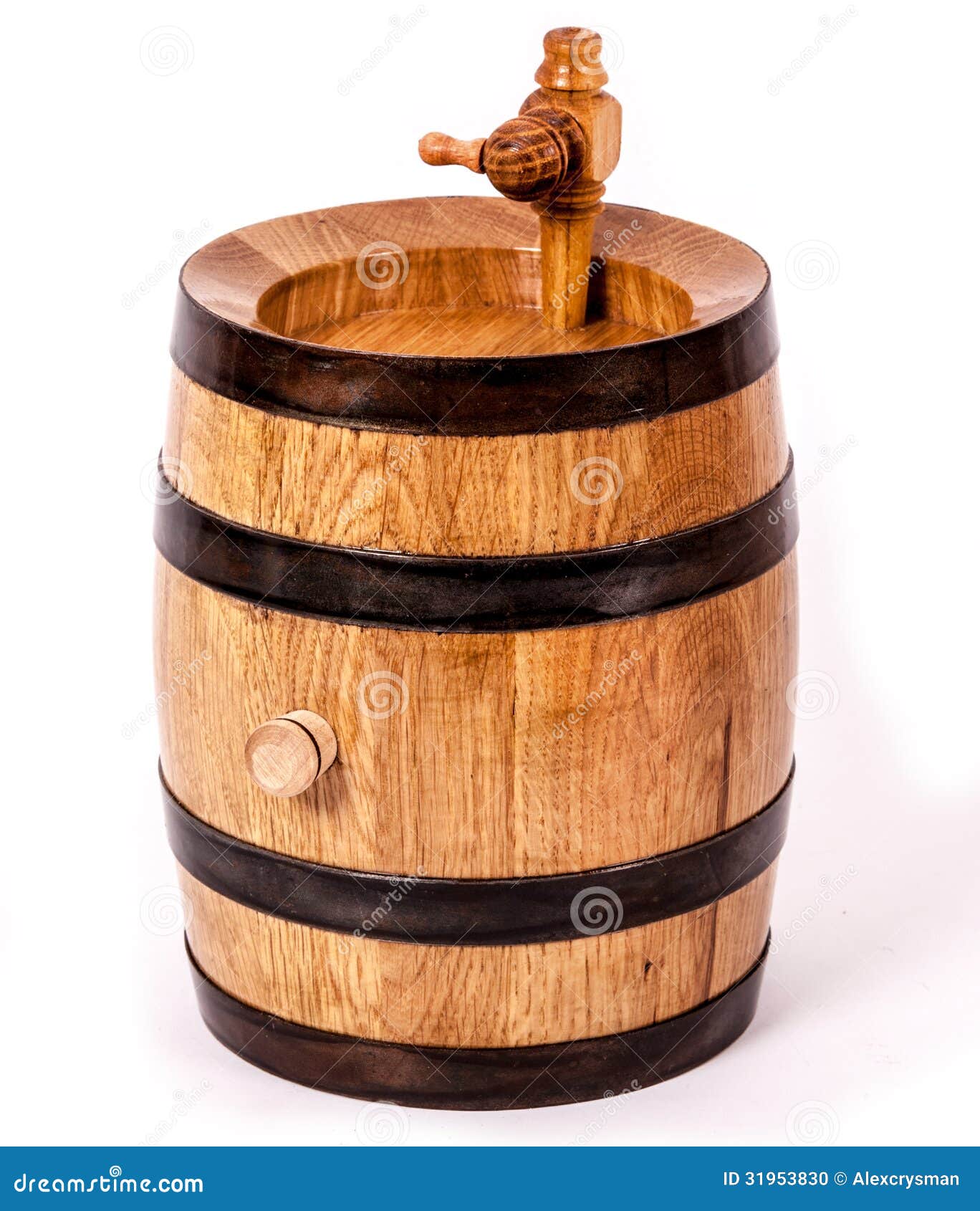 Wine Barrel with of the Powder and Cork Stock Photo - Image of barrel ...