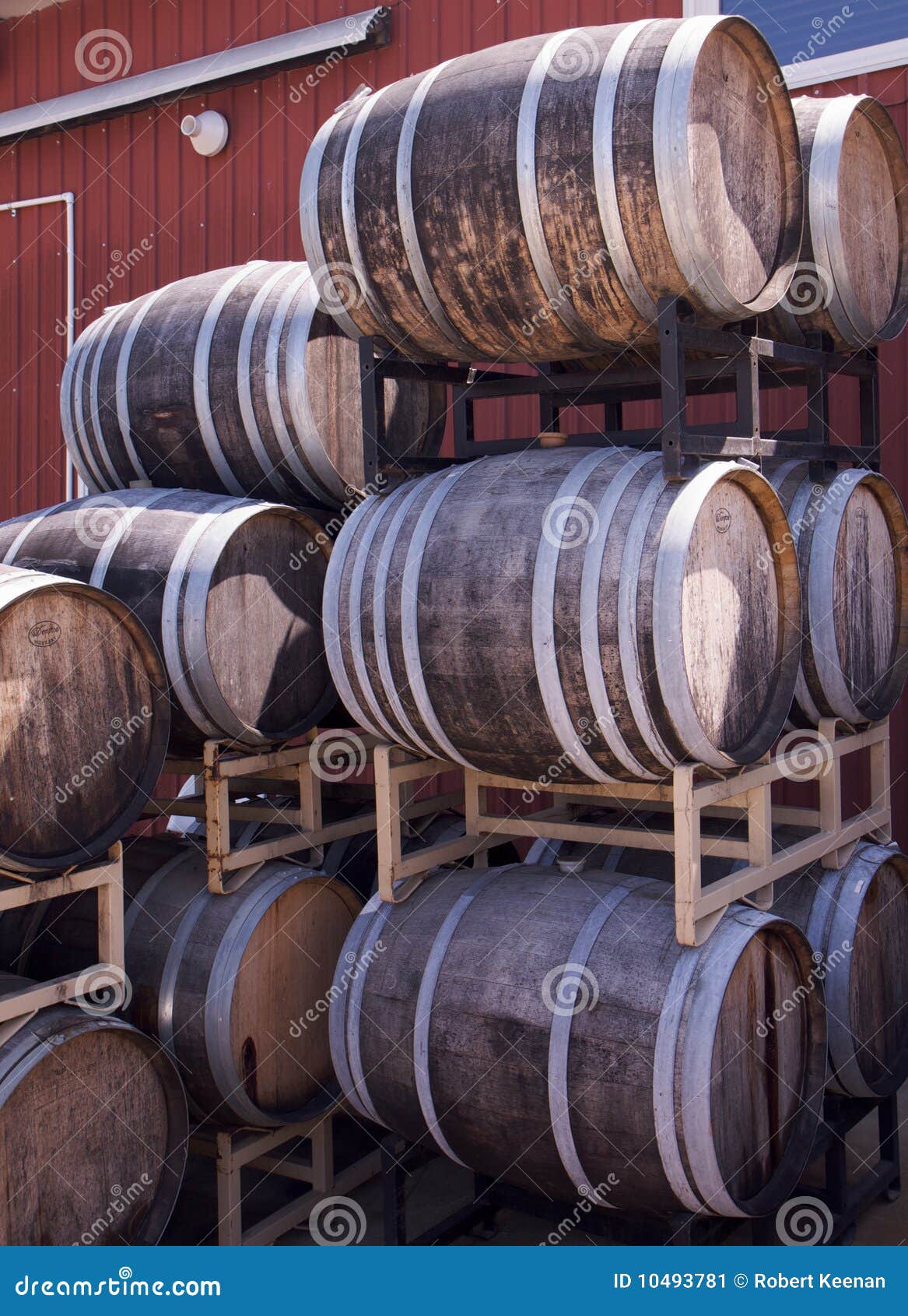 Wine barrel Stack stock image. Image of wood, aged, culture - 10493781