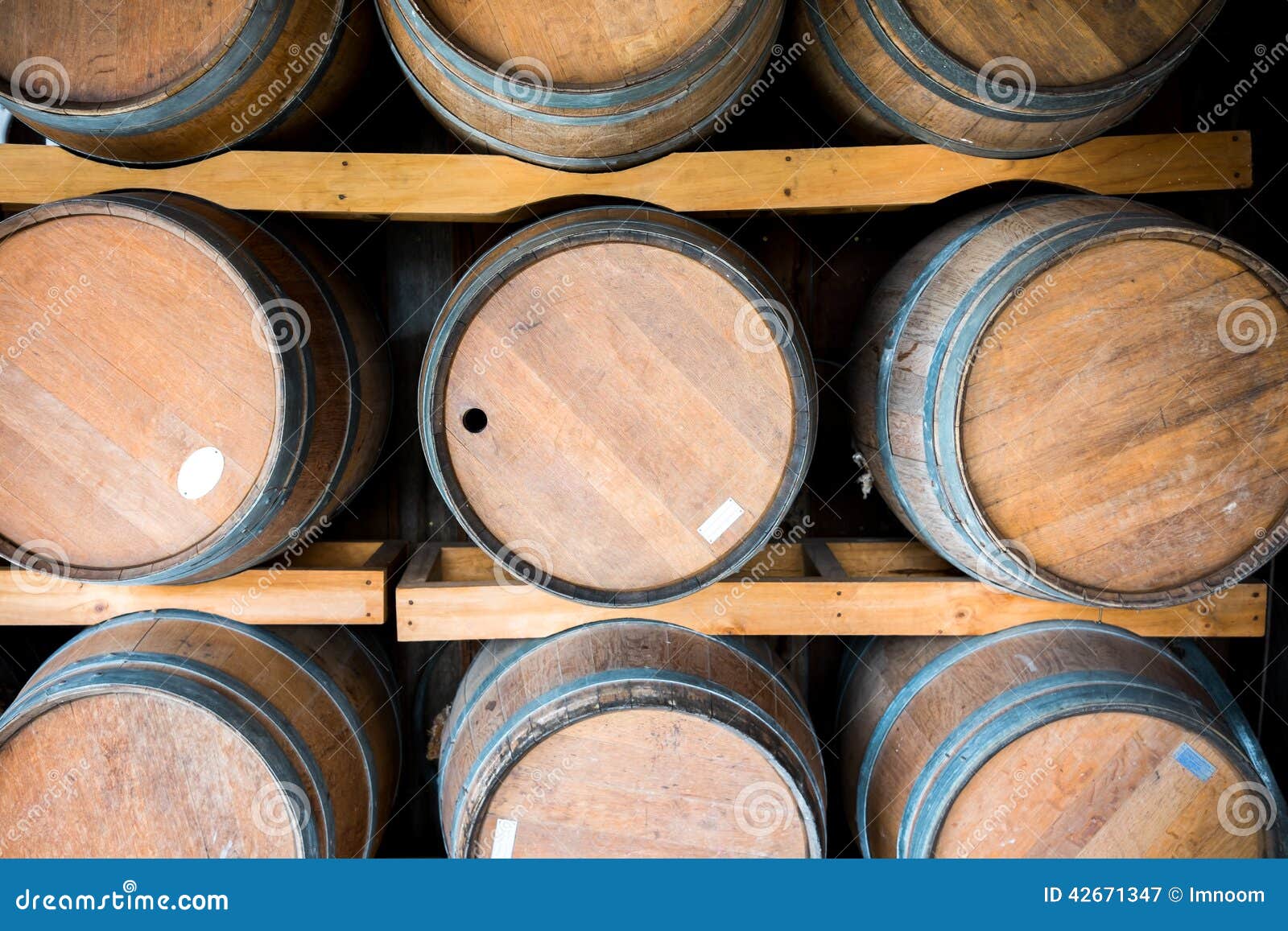 Wine Barrels stock image. Image of barrel, farm, liquor - 42671347