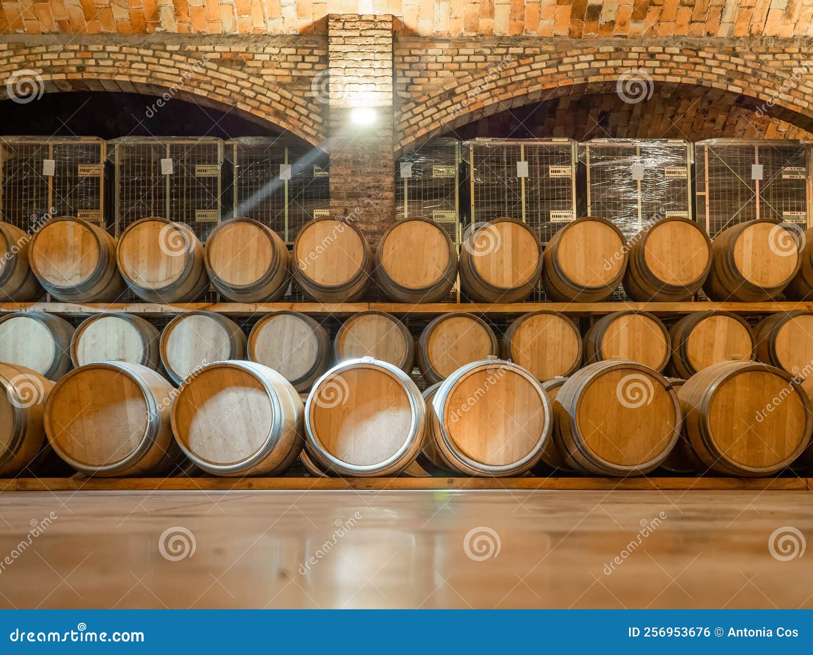 Wine Boots in a Spanish Winery Stock Photo - Image of barrel, beverage ...