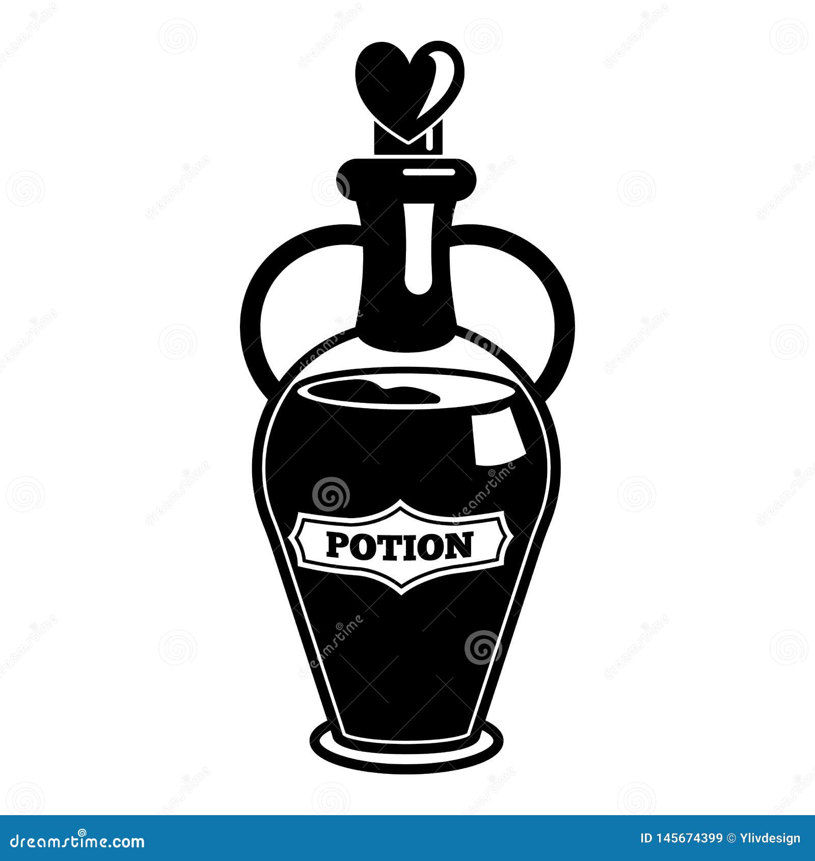 Wine Carafe Icon, Simple Style Stock Vector - Illustration of decanter ...