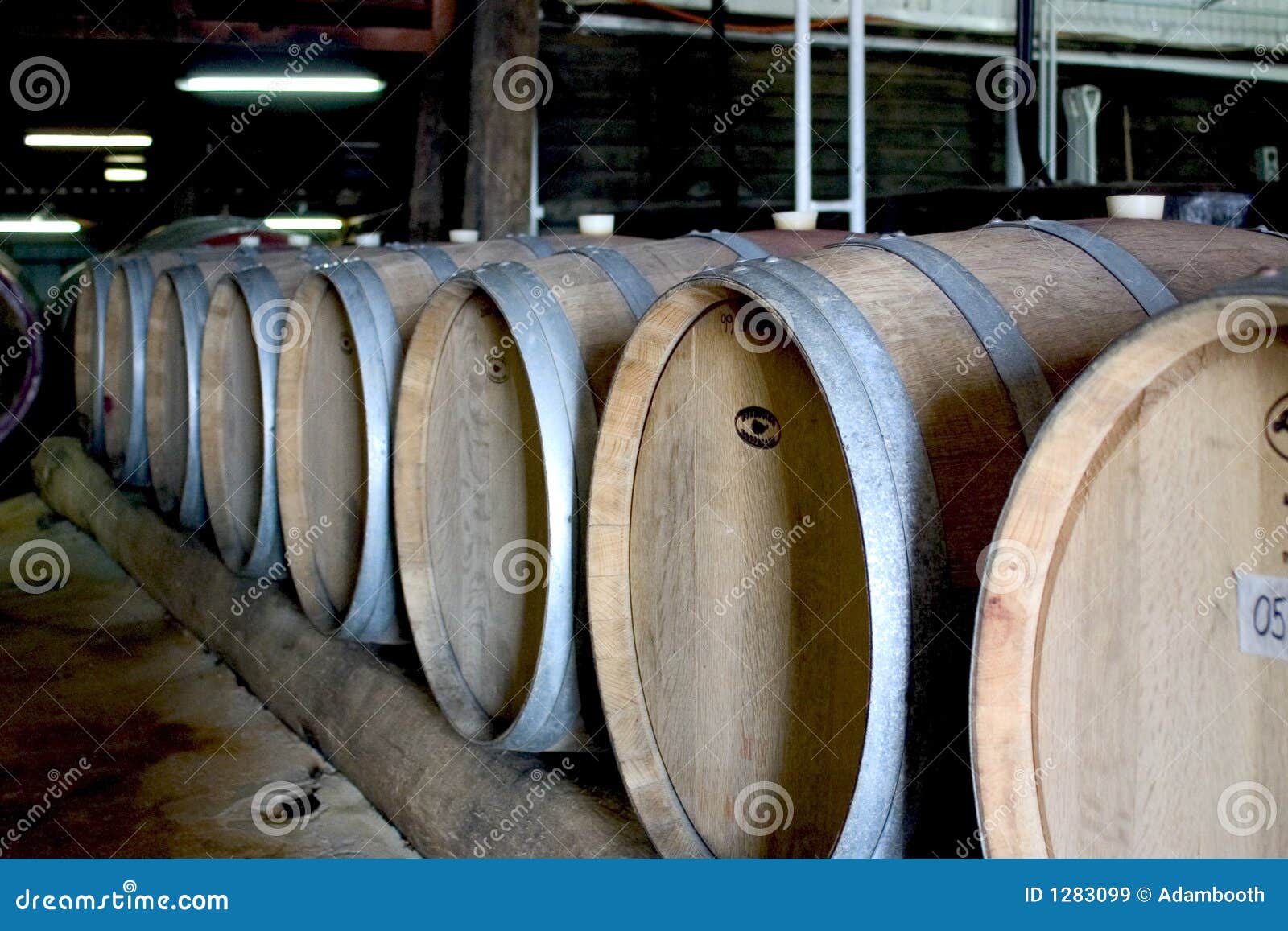 Wine Casks stock image. Image of wine, barrel, juice, mature - 1283099