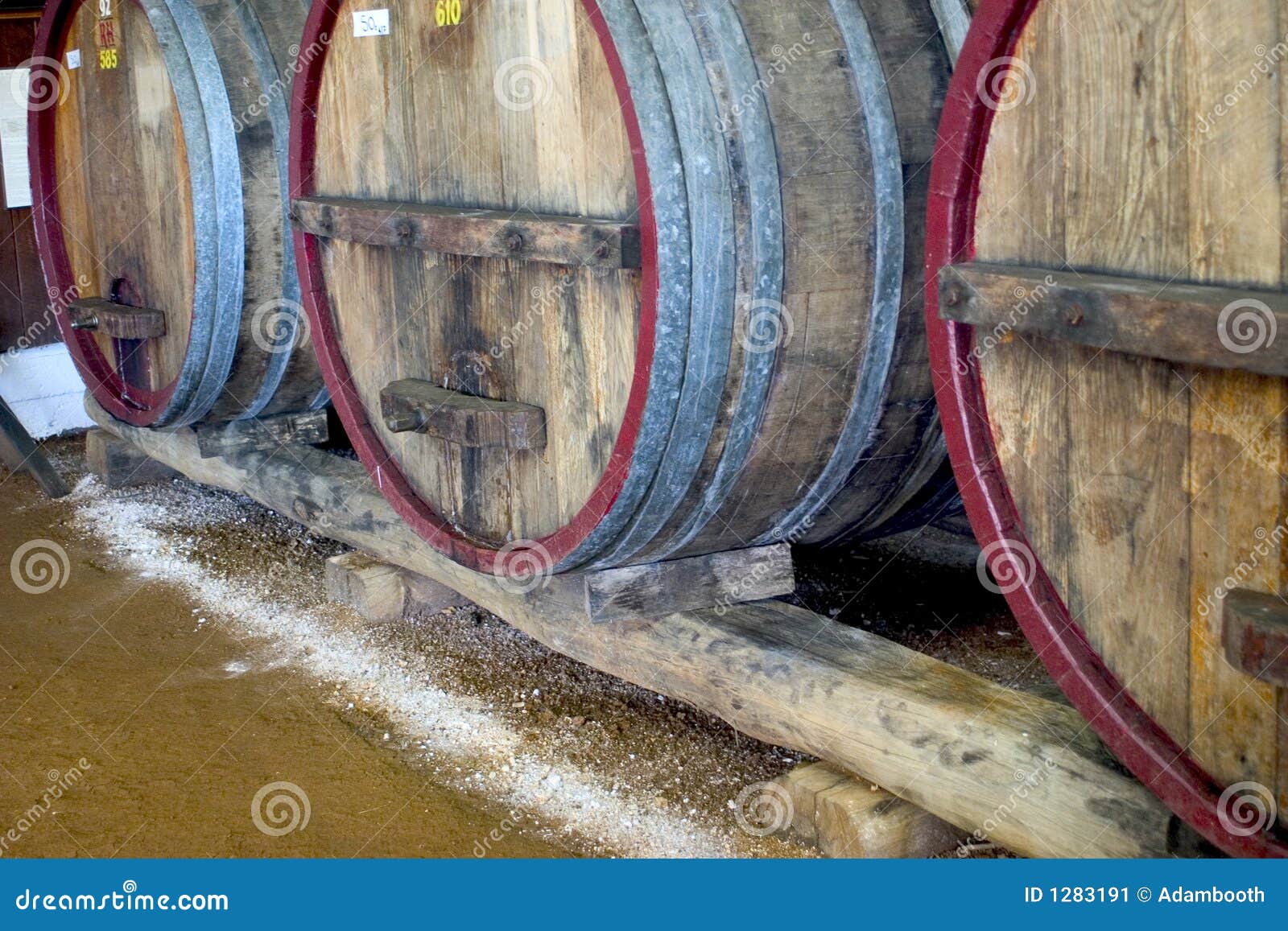Wine Casks stock image. Image of wine, juice, cellar, white - 1283191