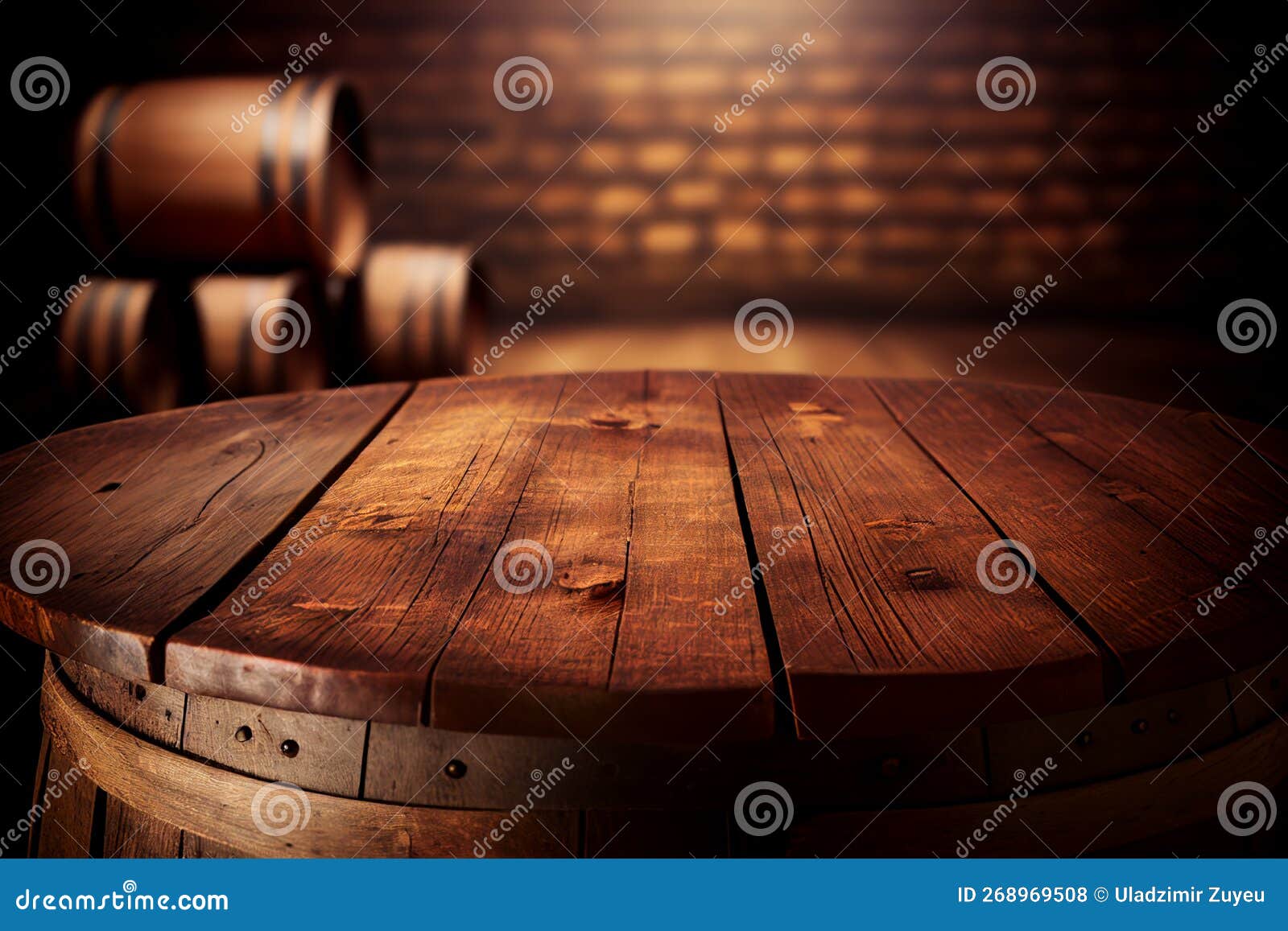 Wine Cellar Background. Created with Generative Ai Technology Stock ...