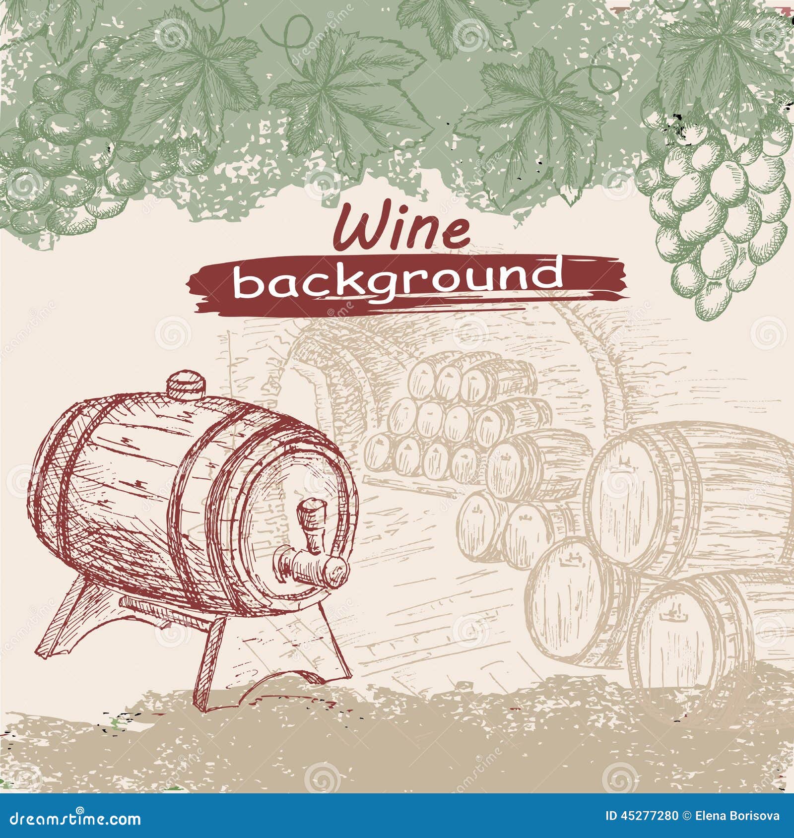 Wine collection stock vector. Illustration of food, group - 45277280