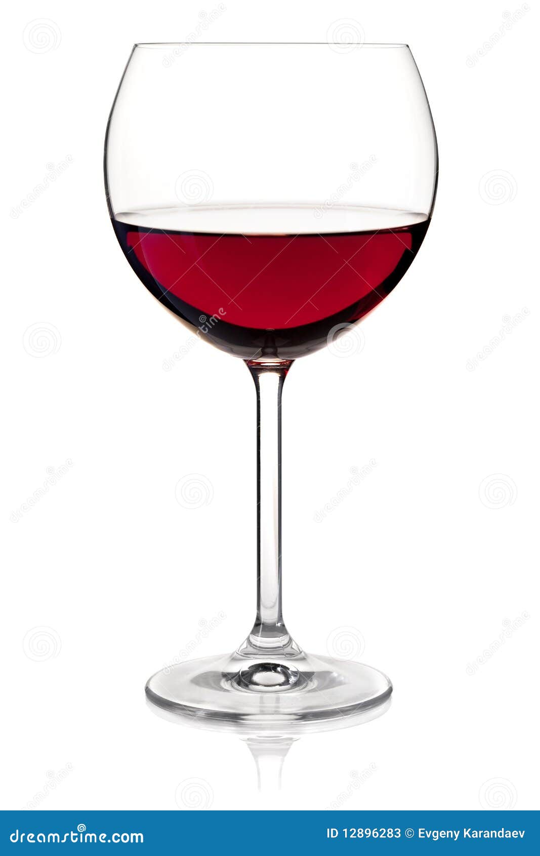 Wine Collection - Red Wine in Glass Stock Image - Image of bordeaux ...