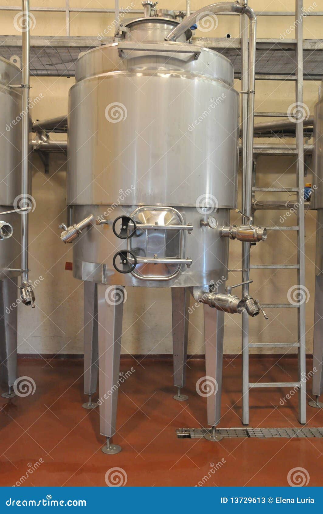 Wine container stock image. Image of industrial, valve - 13729613