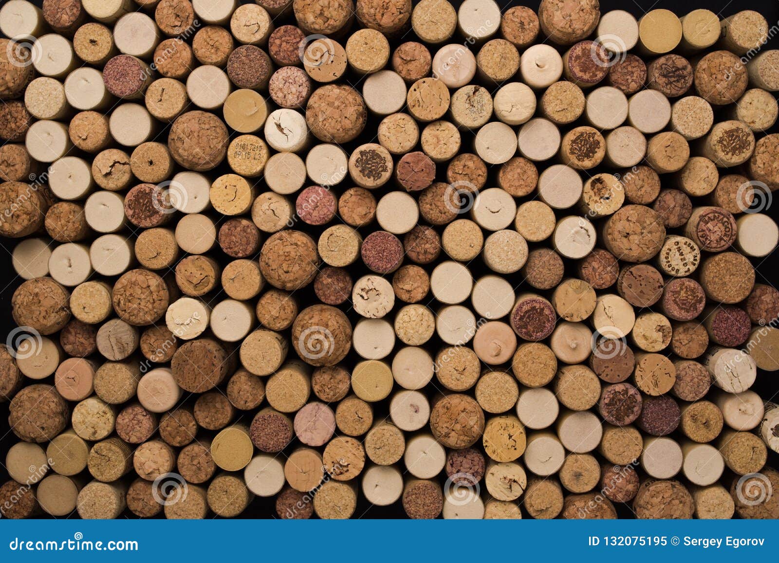 Wine Corks Texture Background. Winery Material Texture Stock Image ...